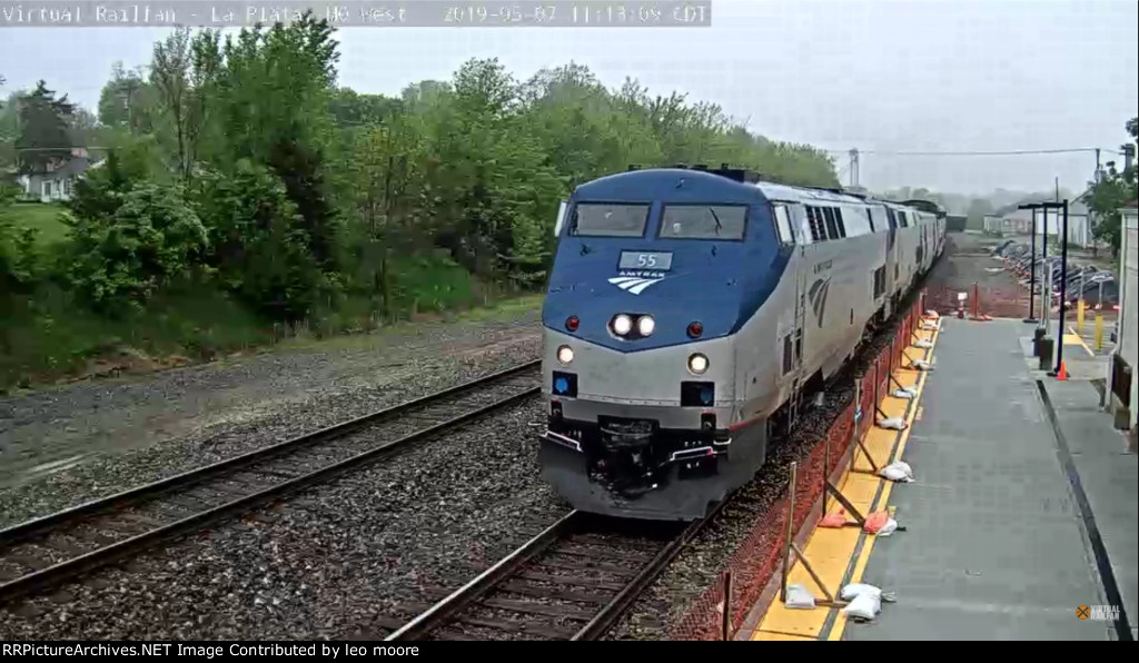AMTK 55 Leads the Southwest Chief